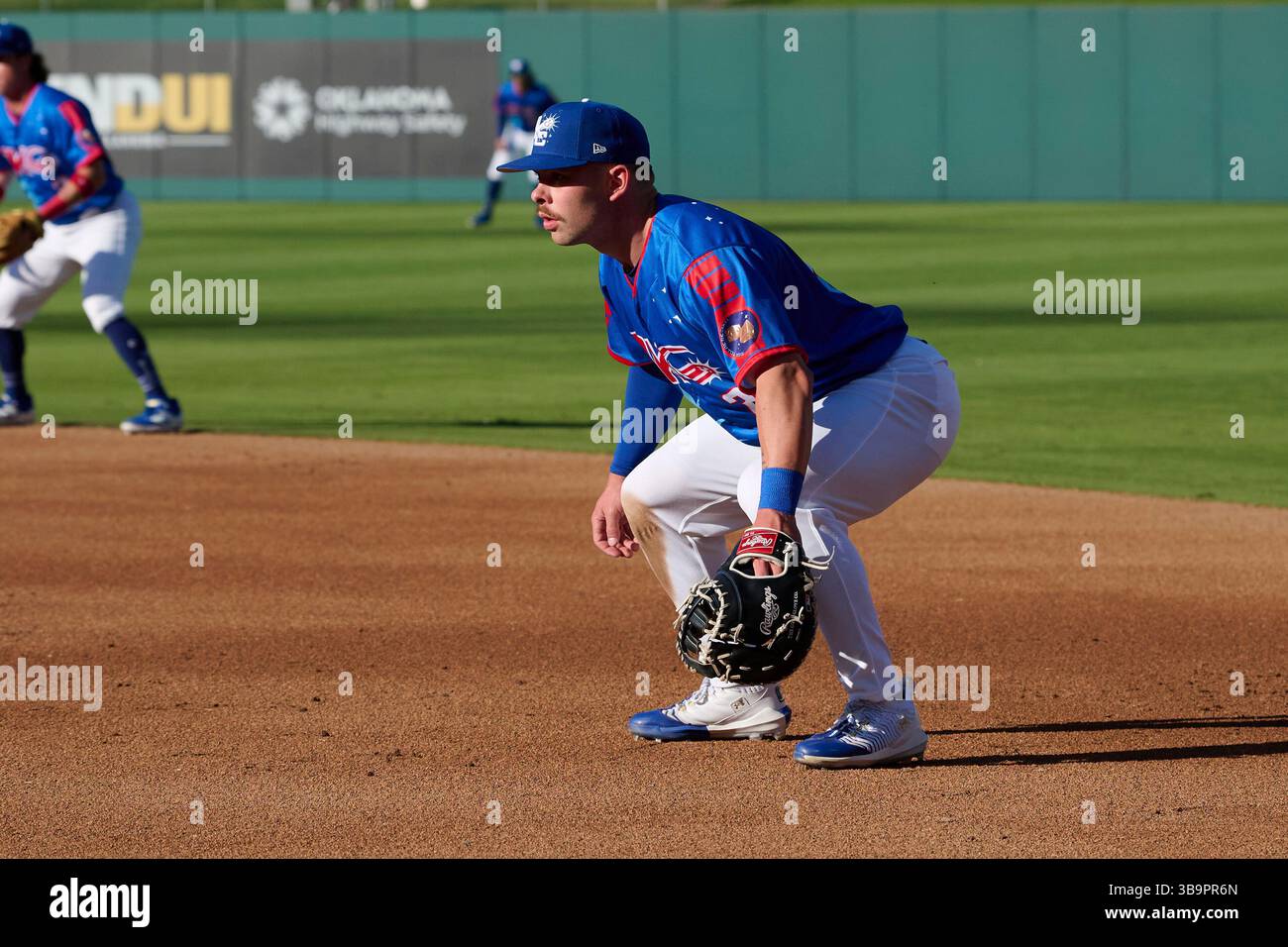 Oklahoma City Comets first baseman Dalton Rushing (21) during an MiLB ...