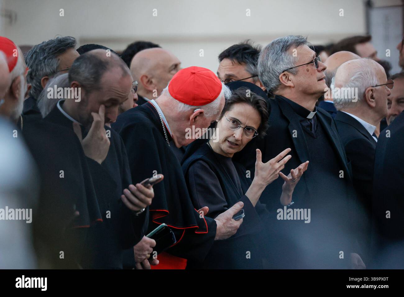 San Pietro, Italy. 08th May, 2025. during the Conclave, St. Peter's ...