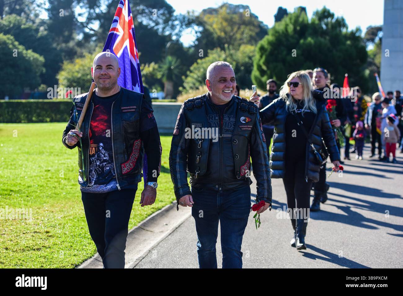 Melbourne, Australia. 10th May, 2025. Night Wolves motorcycle club ...