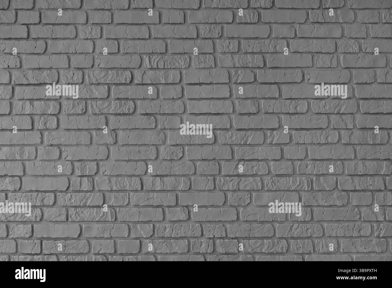 Gray color painted old brick wall texture, architecture brickwork ...