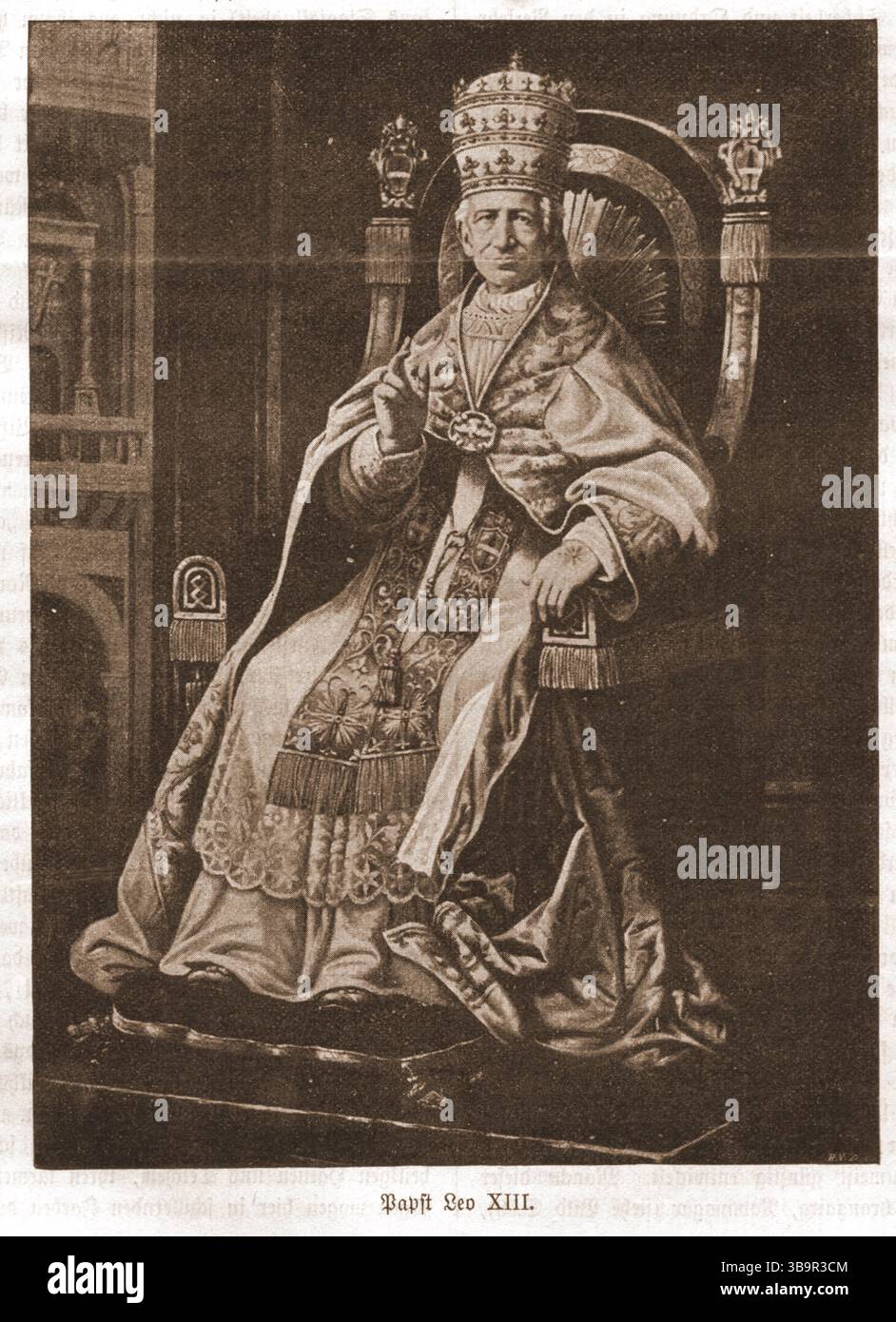 Leo XIII. - Pope, Italy *02.02.1810-20.07.1903+ (Vincenzo Gioacchino ...