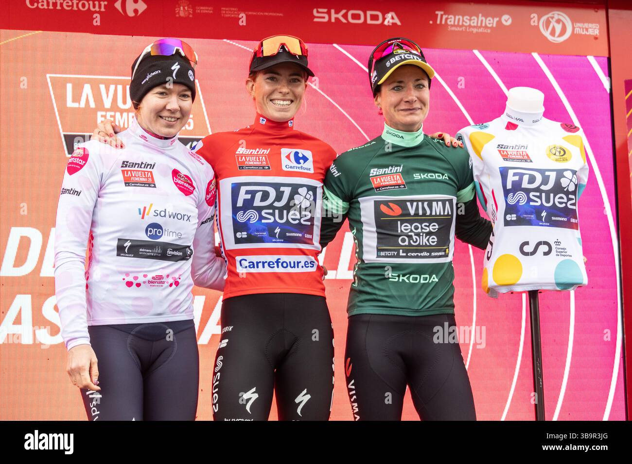 Cotobello, Spain. 10th May 2025. Anna Van Der Breggen (Team SD Worx - Protime) - Demi Vollering ...