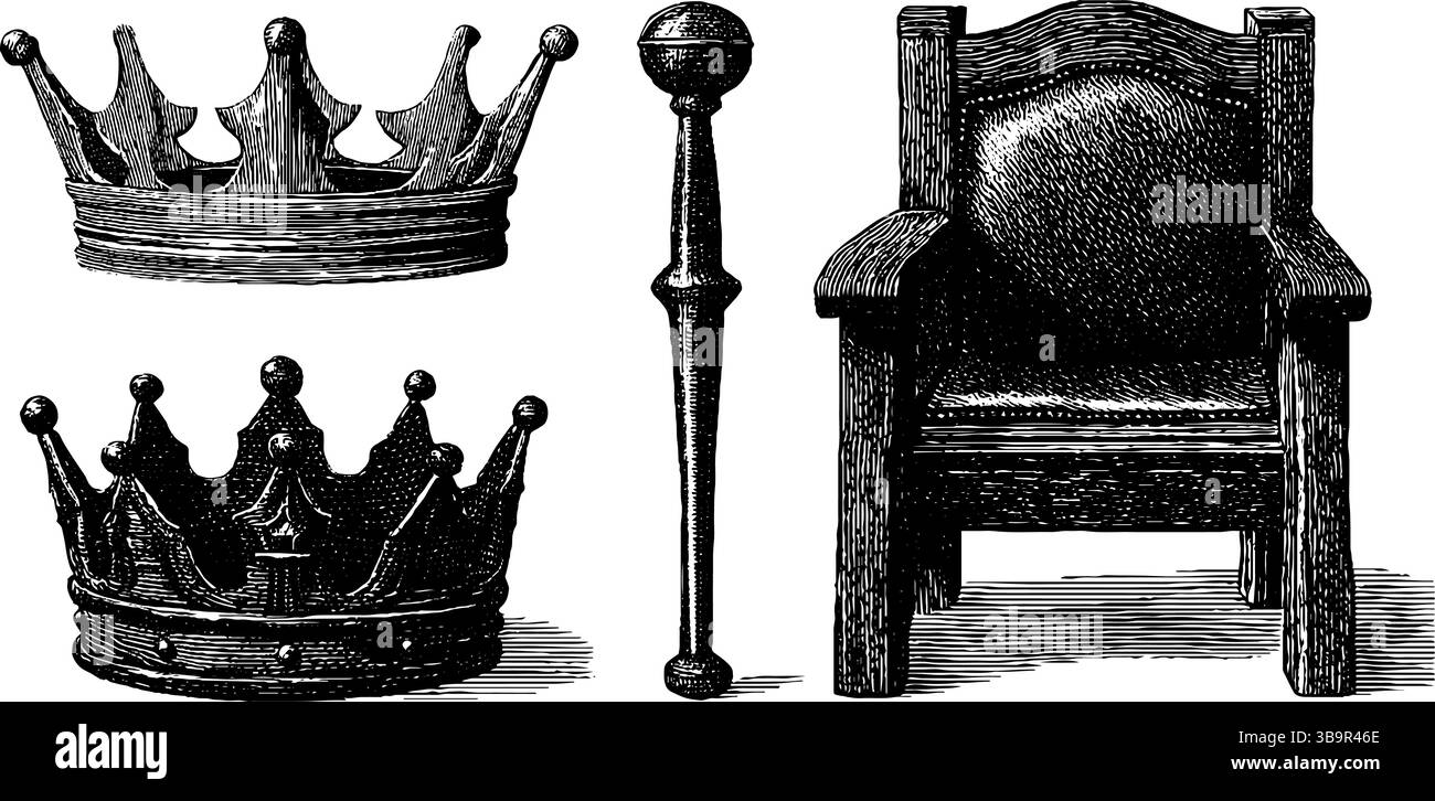 Wooden throne hi-res stock photography and images - Alamy