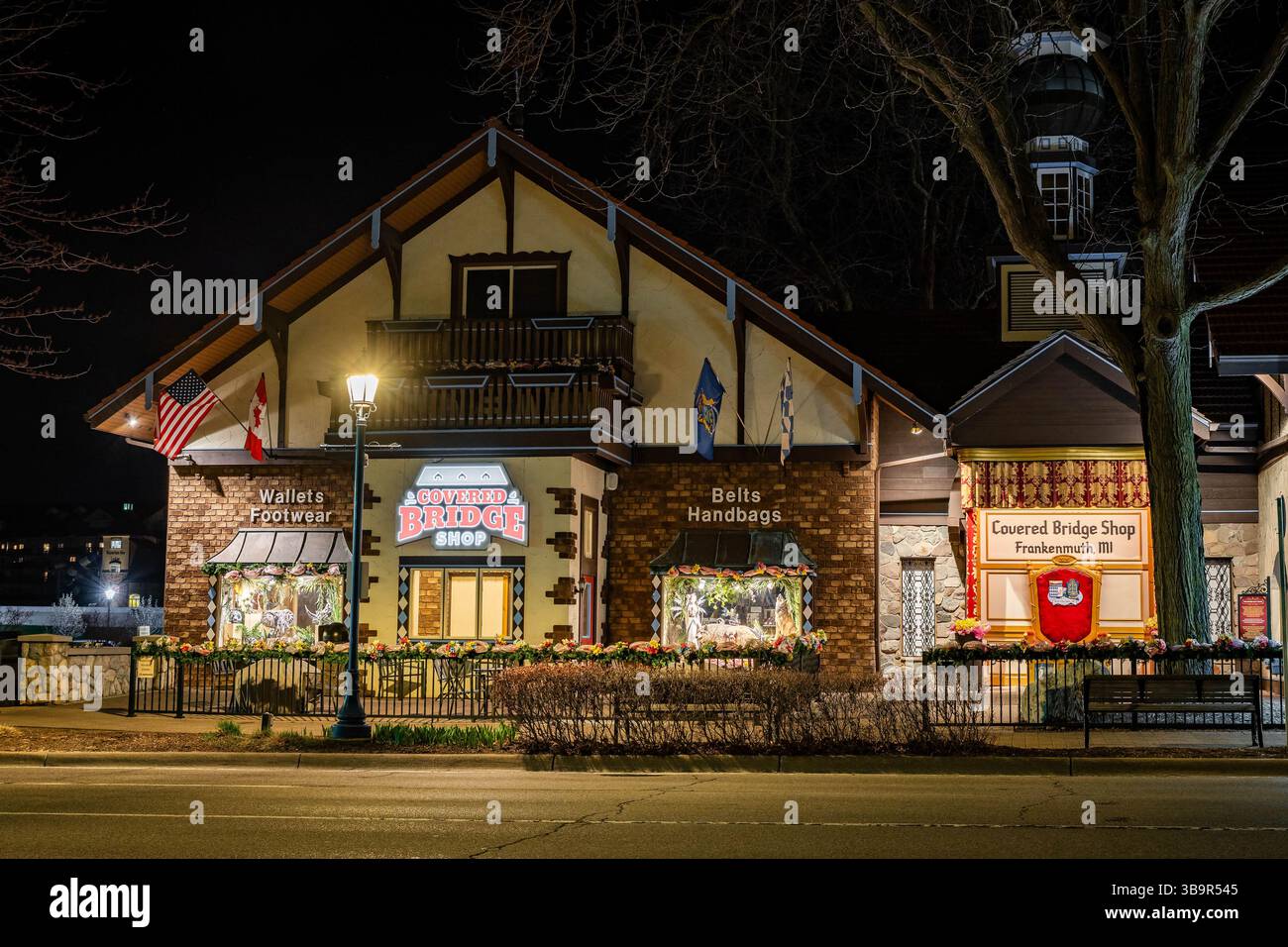 Frankenmuth, MI, USA - 04-22-2025: Photo of Frankenmuth Michigan city ...