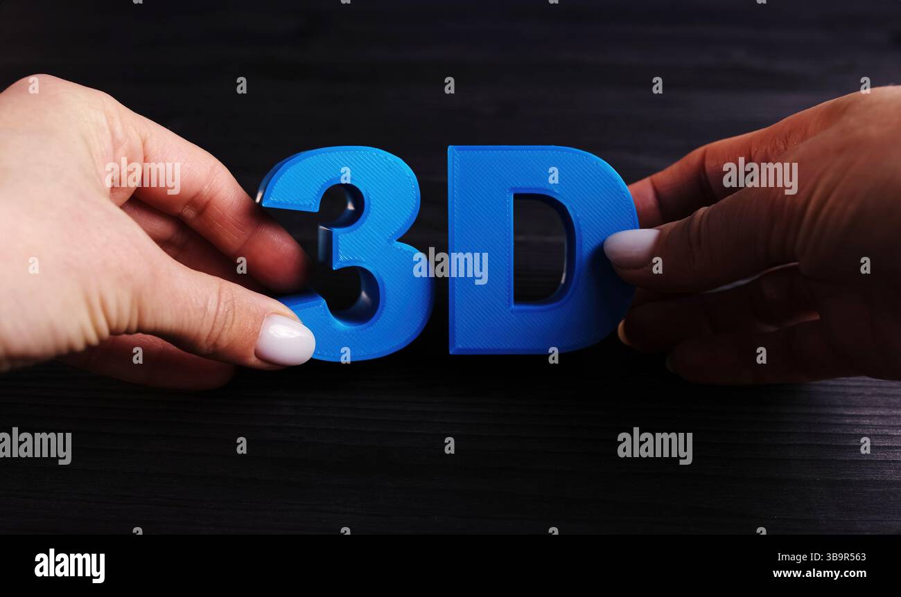 3d printing concept three hi-res stock photography and images - Alamy