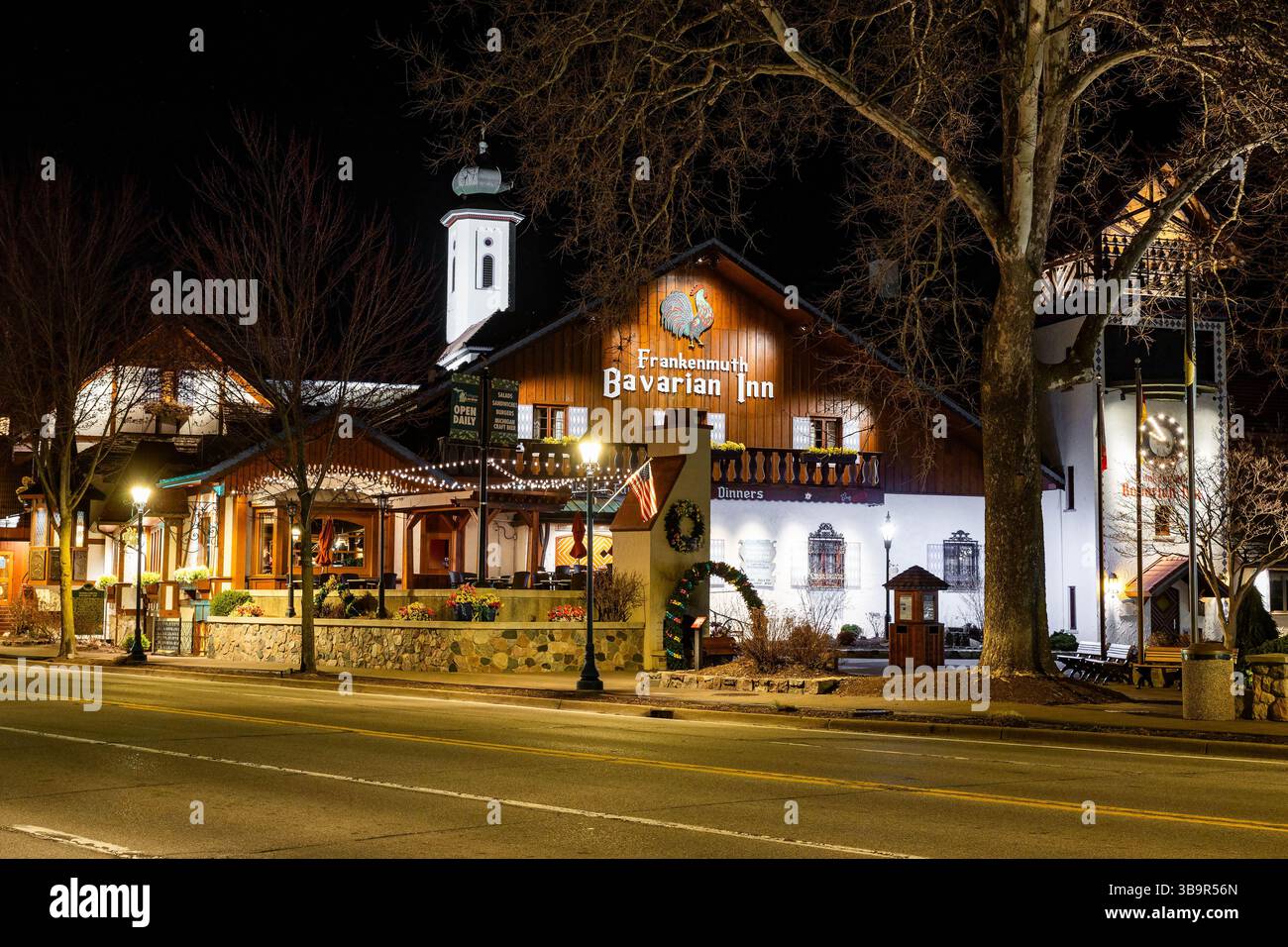 Frankenmuth, MI, USA - 04-22-2025: Photo of Frankenmuth Michigan city ...