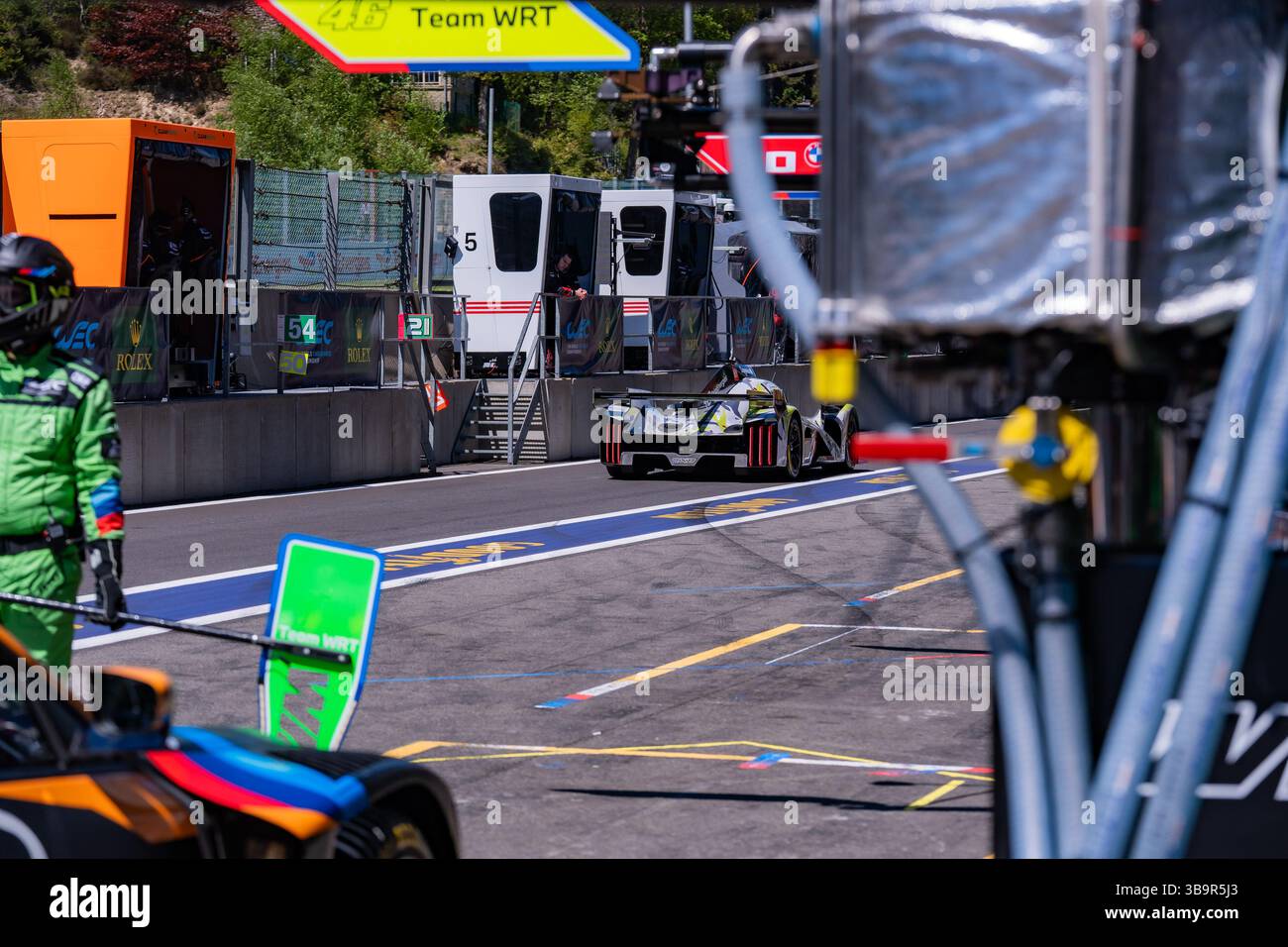 Spa Francorchamps, Belgium. 10th May, 2025. Peugeot Racing 9x8 inside ...