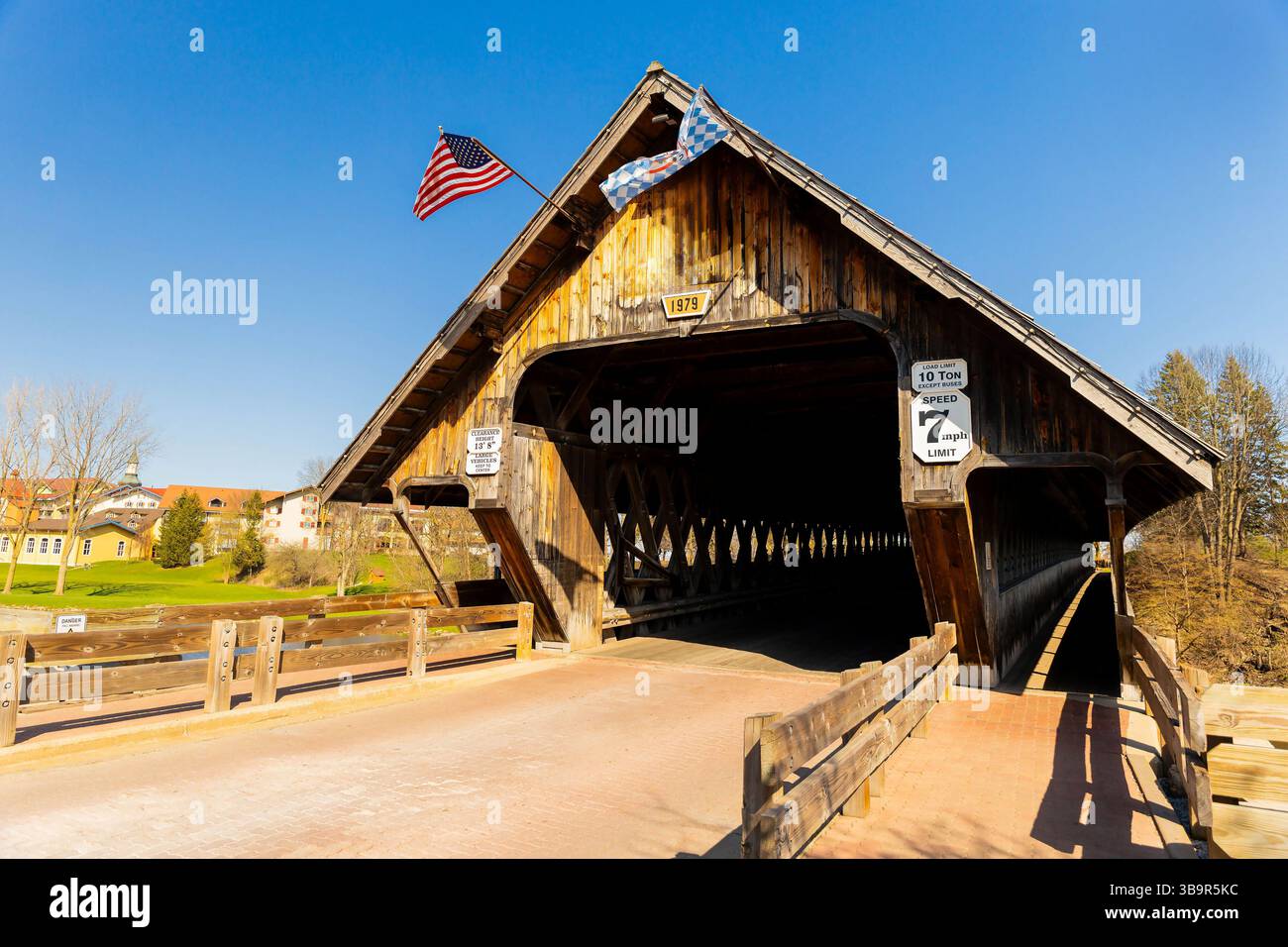 Photo of the Bavarian Inn Covered Bridge in Frankenmuth Michigan taken ...