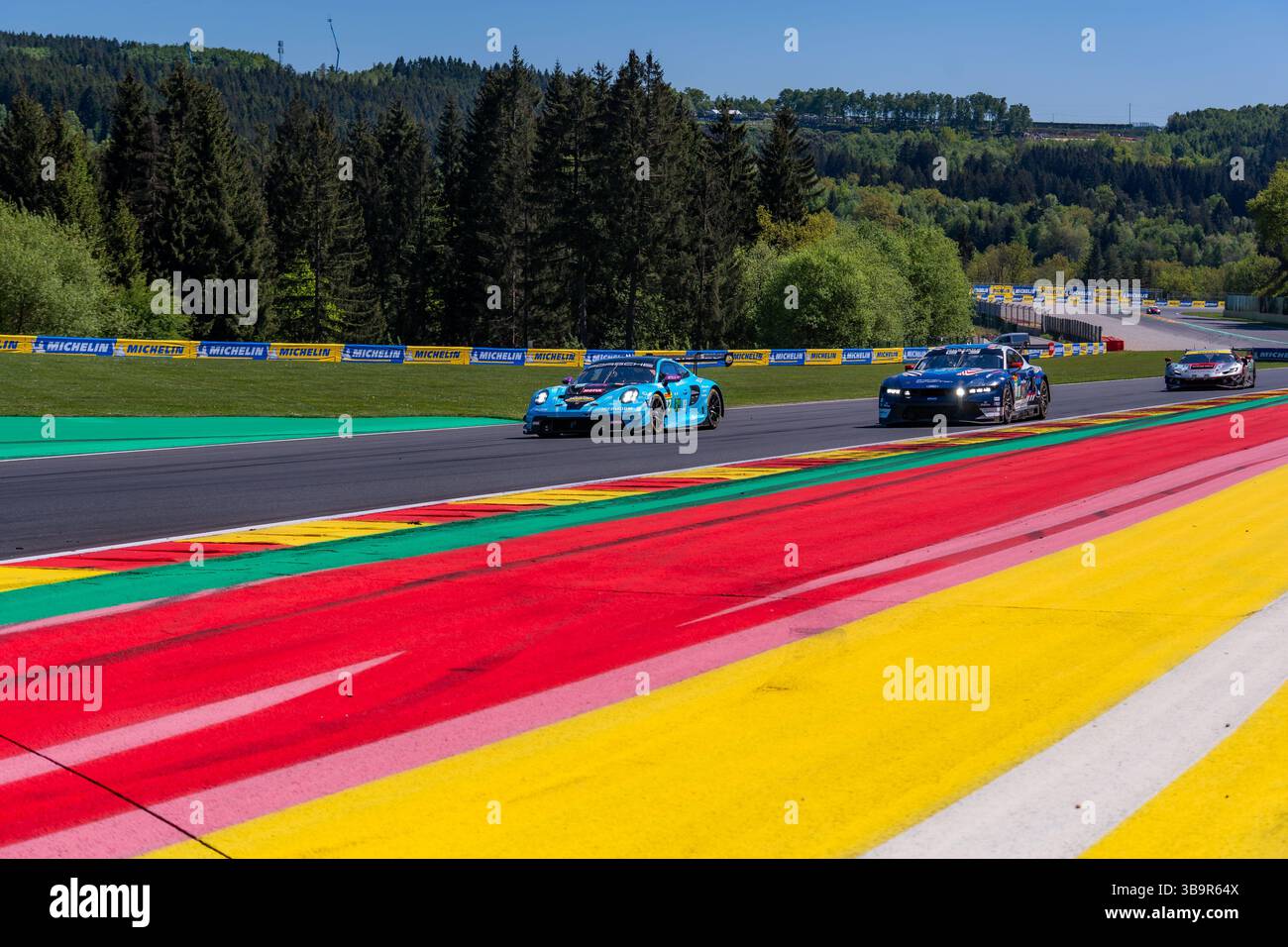 Some GT3's Enter in to the Bus Stop Corner- Spa Francorchamp - Wec ...