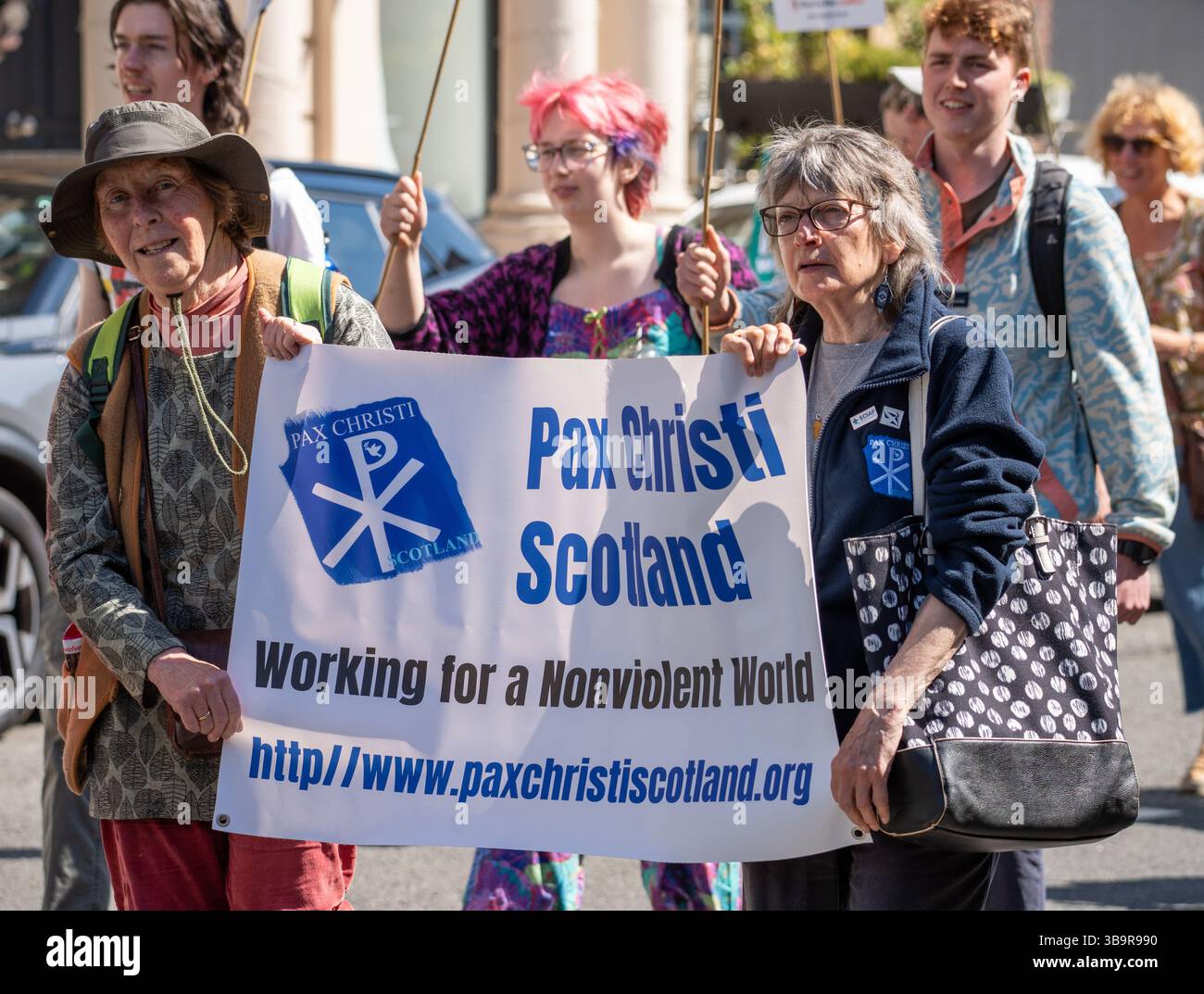 Glasgow, Scotland, UK. 10th May, 2025. Scottish CND and Stop the War ...