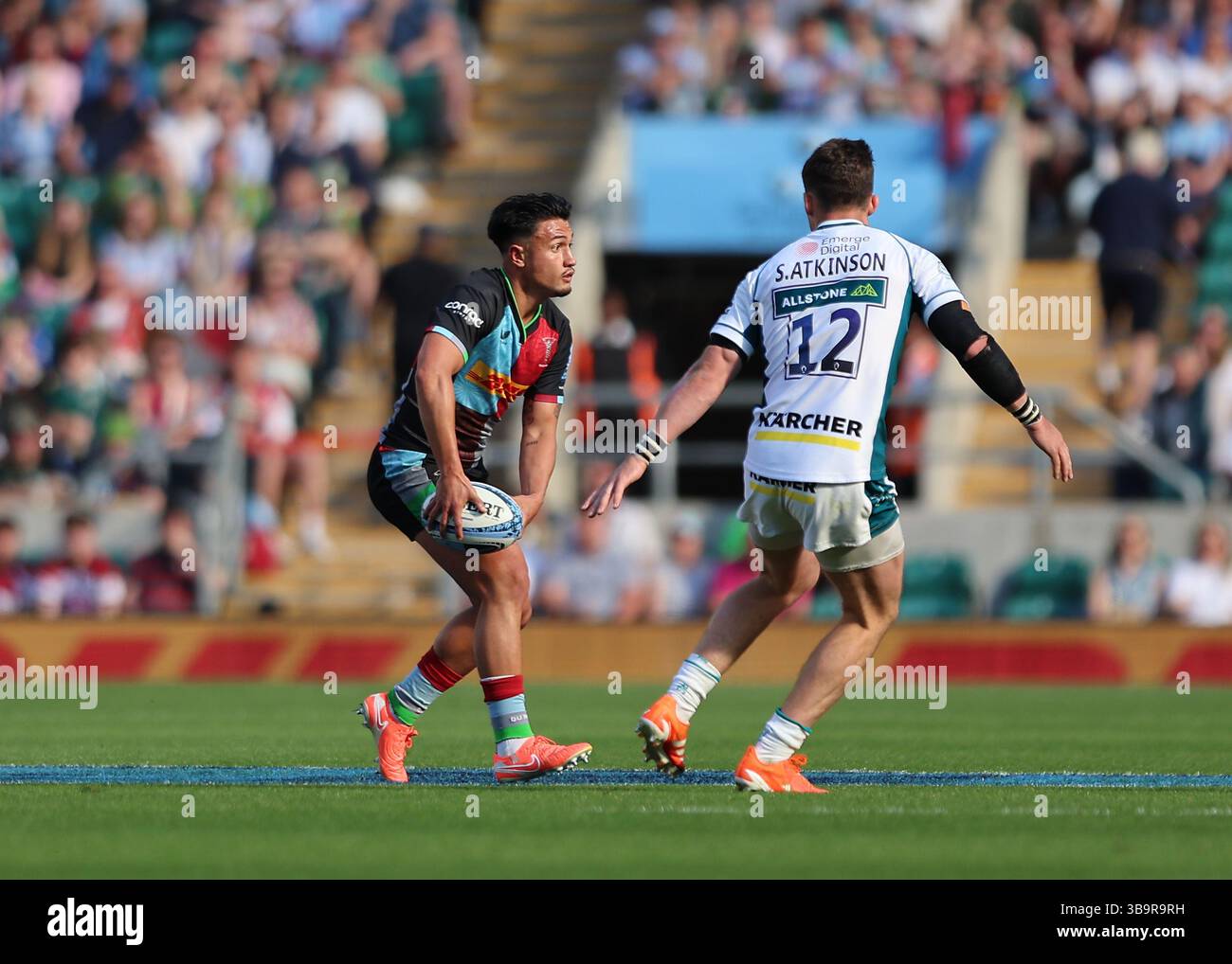 Allianz Stadium, London, UK. 10th May, 2025. Gallagher Premiership ...