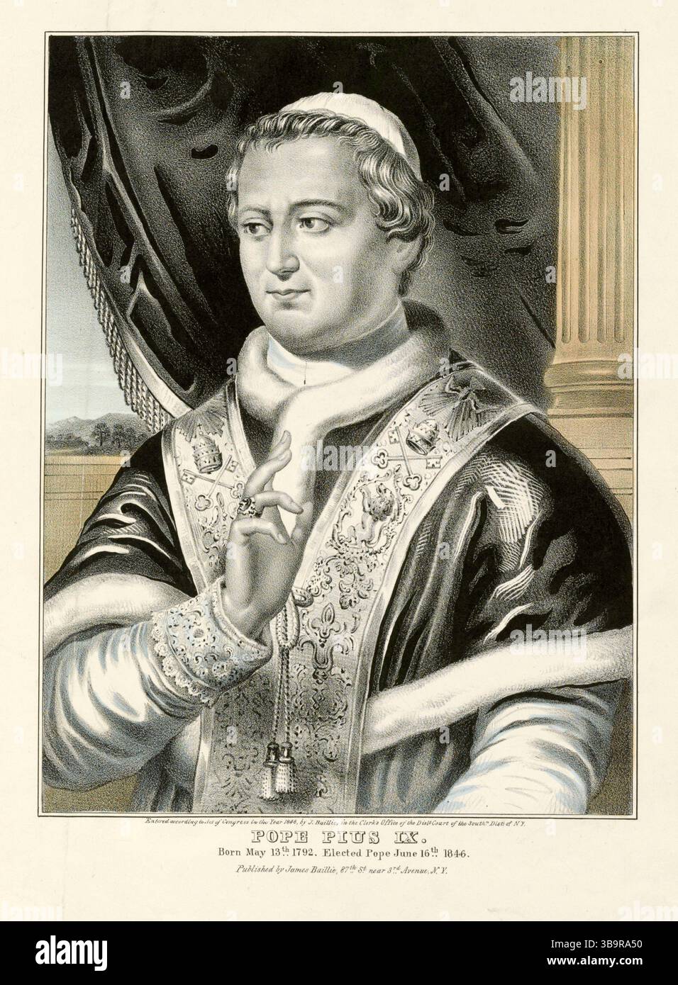 Pope Pius IX (born Giovanni Maria Battista Pietro Pellegrino Isidoro Mastai-Ferretti; 13 May ...