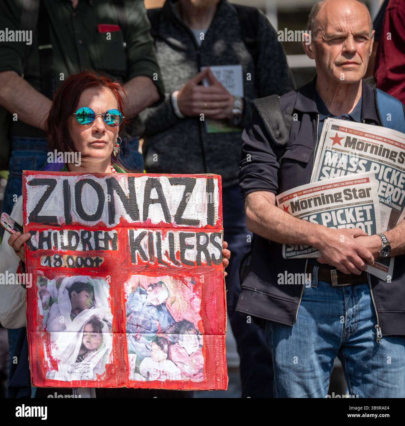 Glasgow, Scotland, UK. 10th May, 2025. Scottish CND and Stop the War ...