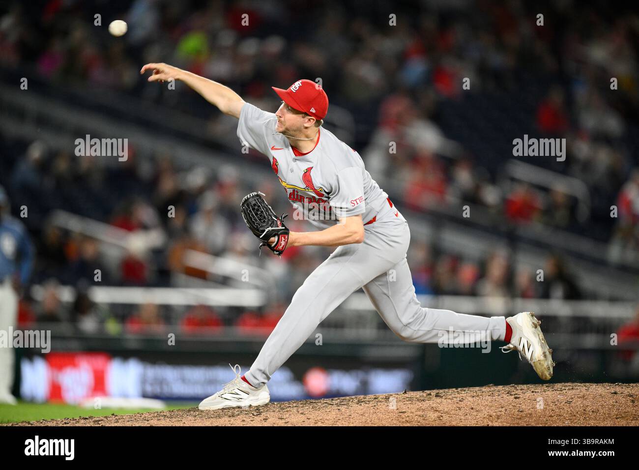 St. Louis Cardinals starting pitcher Erick Fedde (12) in action during ...