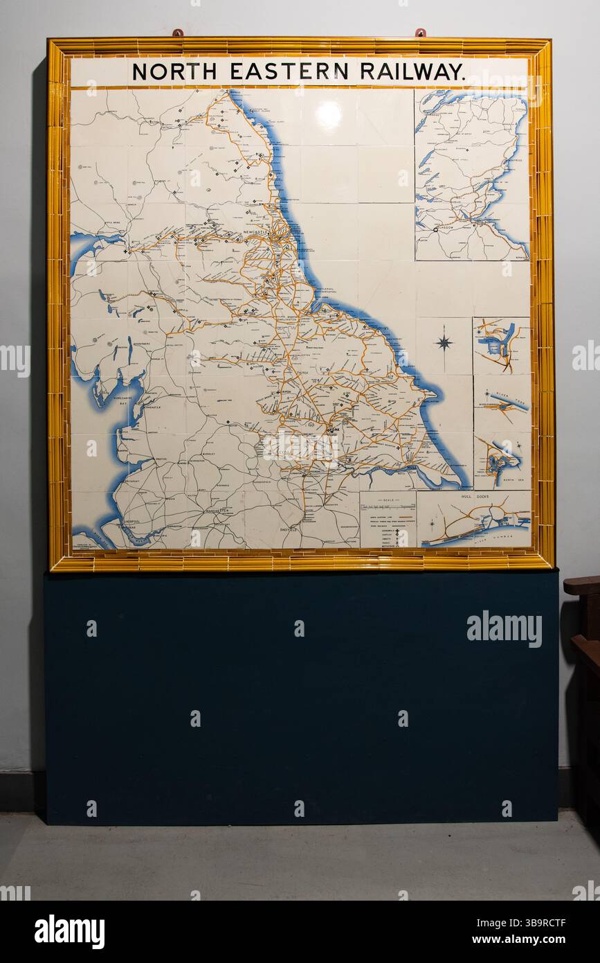 Railway map england 1900 hi-res stock photography and images - Alamy