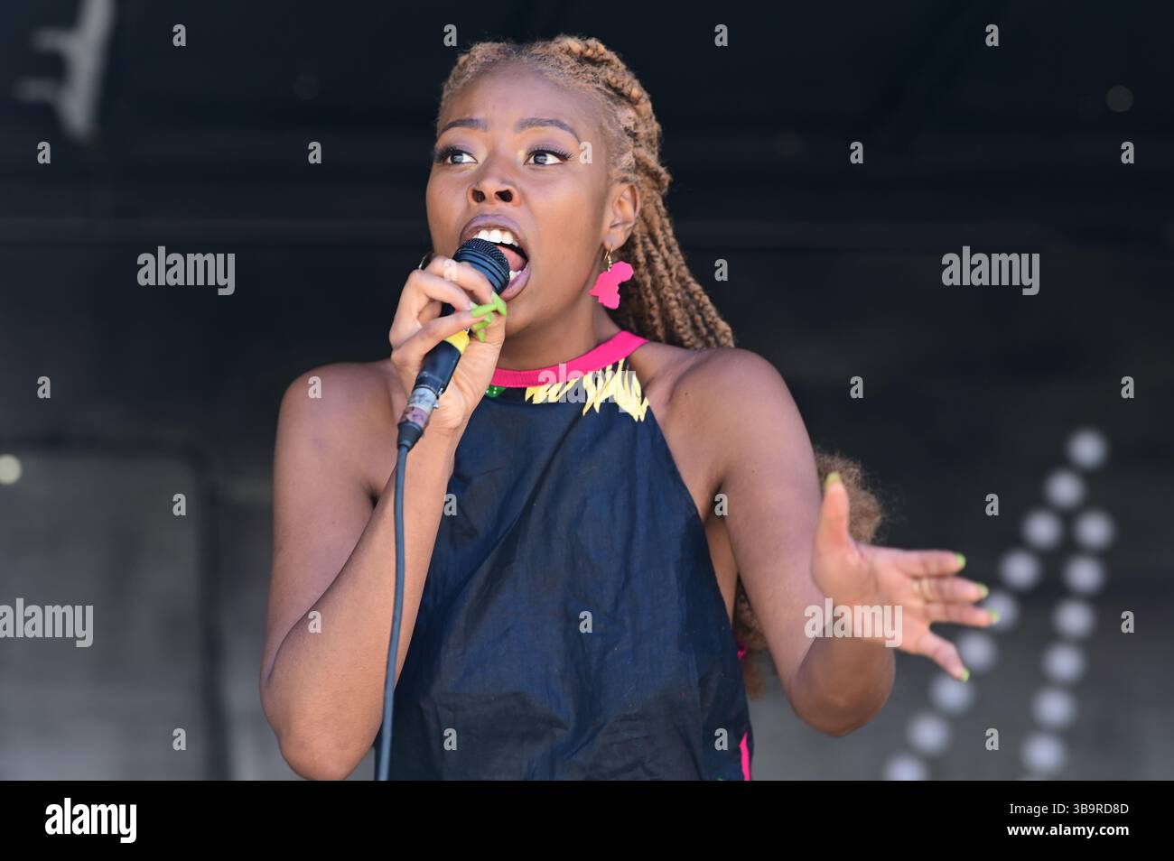 LONDON, UK. 10th May, 2025. Teshay Makeda, an award-winning South ...