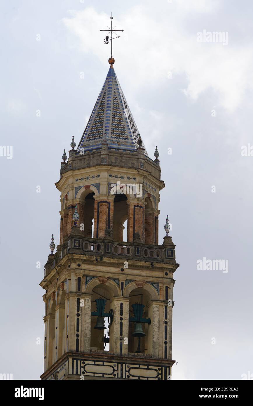 Bell tower showing roof tiles hi-res stock photography and images - Alamy