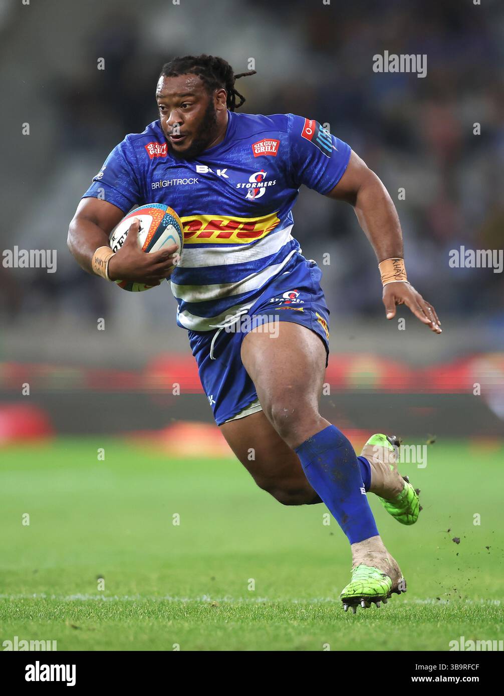 CAPE TOWN, SOUTH AFRICA - MAY 10: Joseph Dweba of DHL Stormers in ...