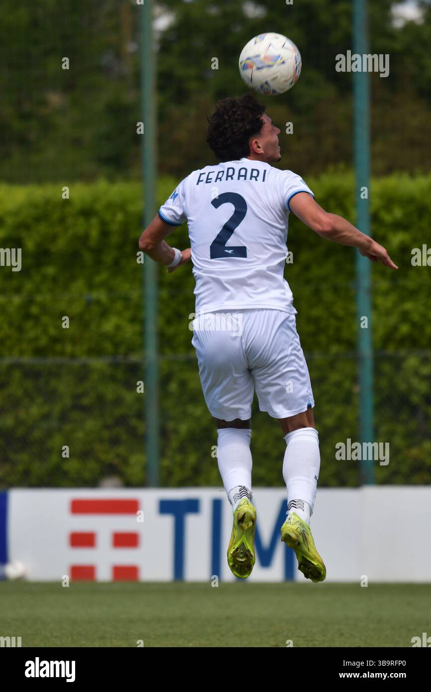 Lorenzo Ferrari (SS Lazio) during the Primavera 1 match between SS ...