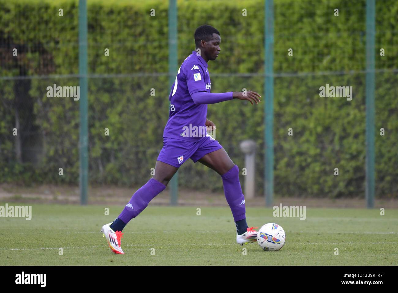 Musa Bala Keita (ACF Fiorentina) during the warm-up of the Primavera 1 ...