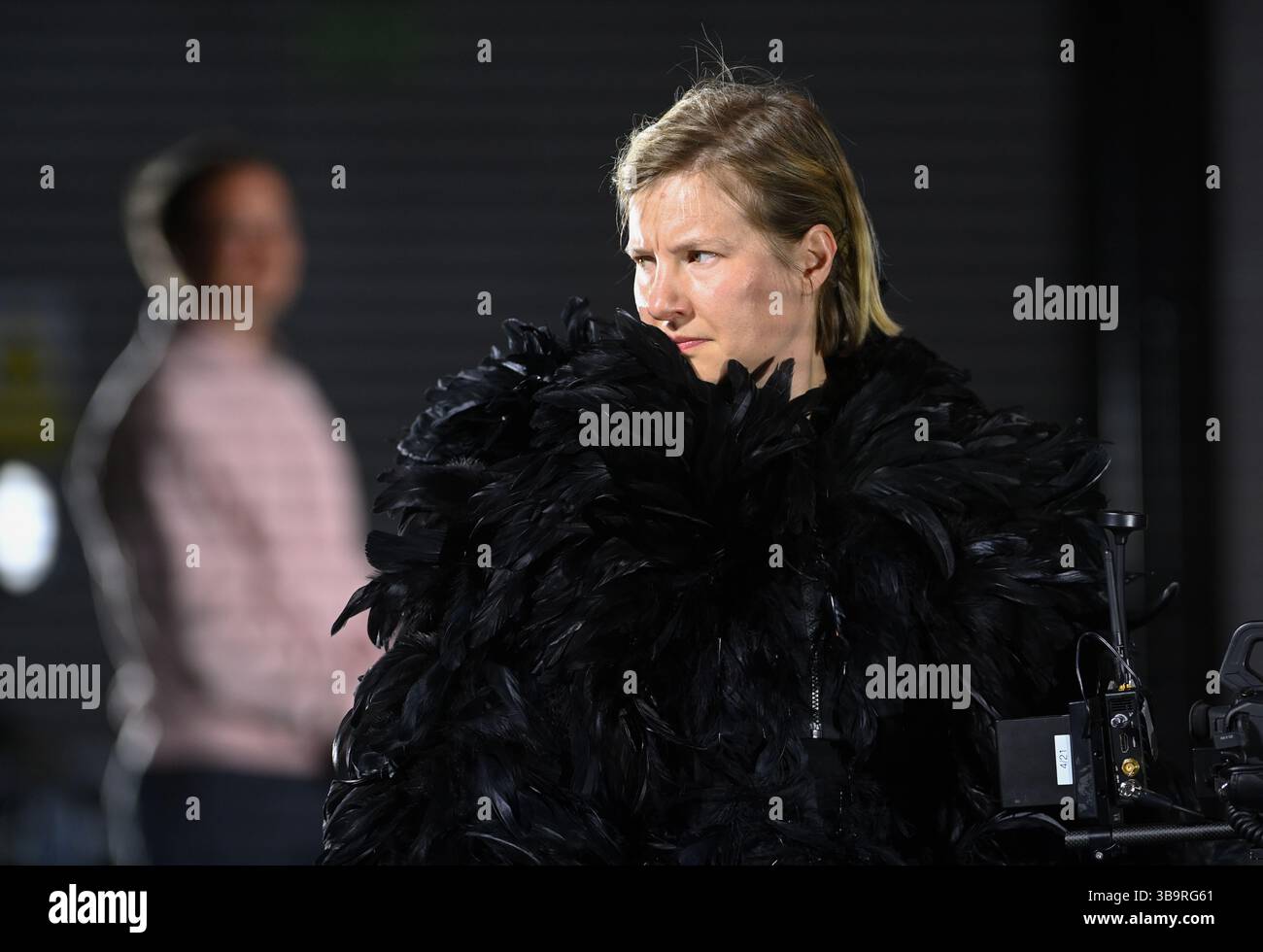 Olomouc, Czech Republic. 10th May, 2025. Actress Anna Drexler, winner ...
