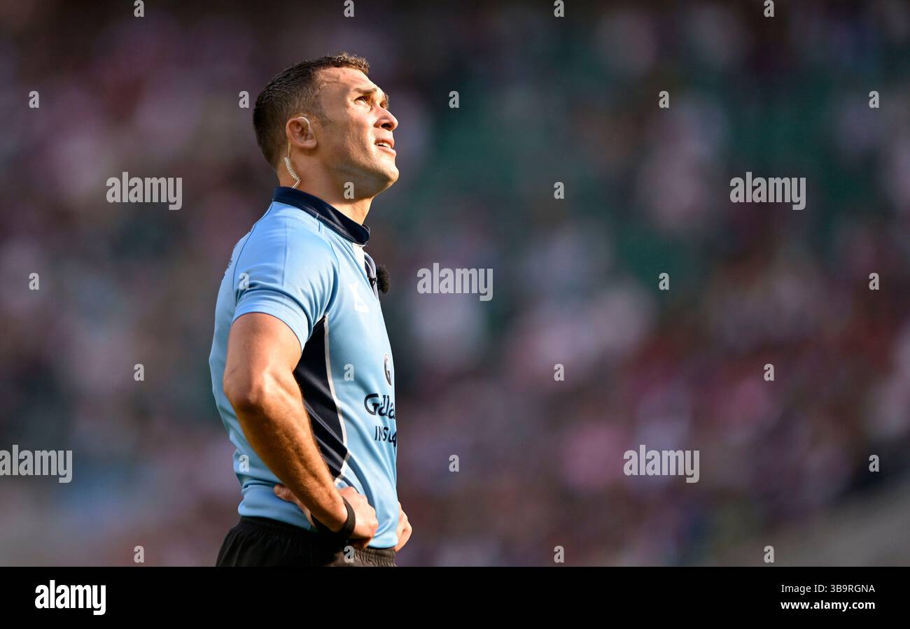 Twickenham, United Kingdom. 10th May, 2025. Premiership Rugby ...