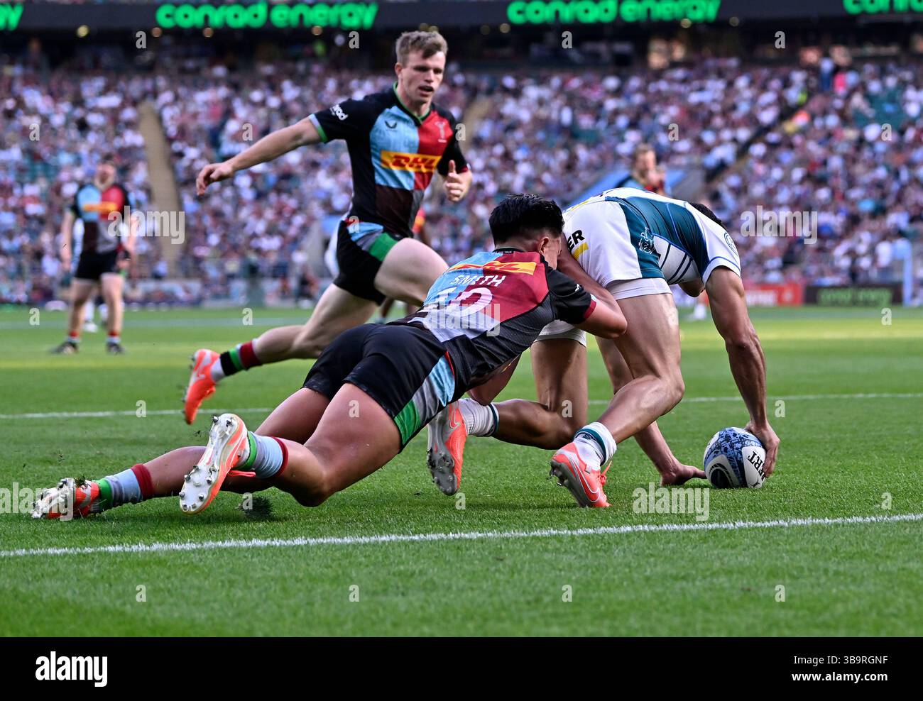 Twickenham, United Kingdom. 10th May, 2025. Premiership Rugby ...