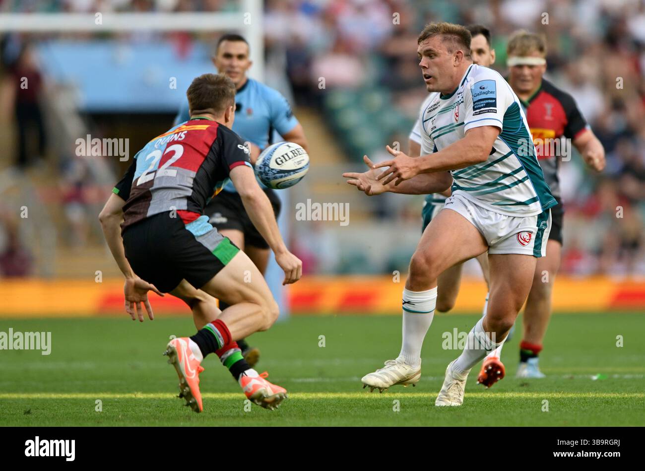 Twickenham, United Kingdom. 10th May, 2025. Premiership Rugby ...