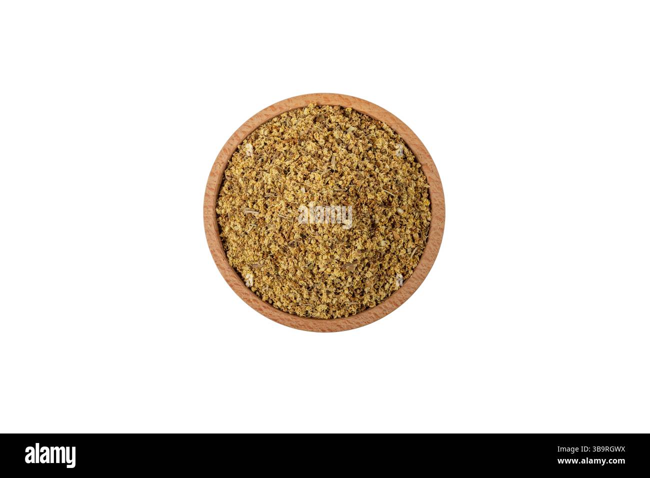 dried flowers of black lilac or black elder in latin sambuci flos in ...