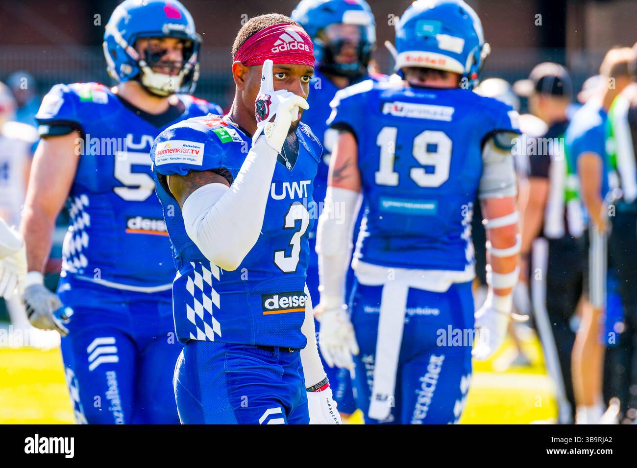 Pforzheim, Germany on 10. May. 2025. erima GFL / German Football League ...