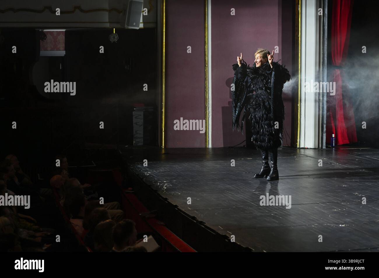 Actress Anna Drexler, winner of the prestigious Der Faust award for the ...