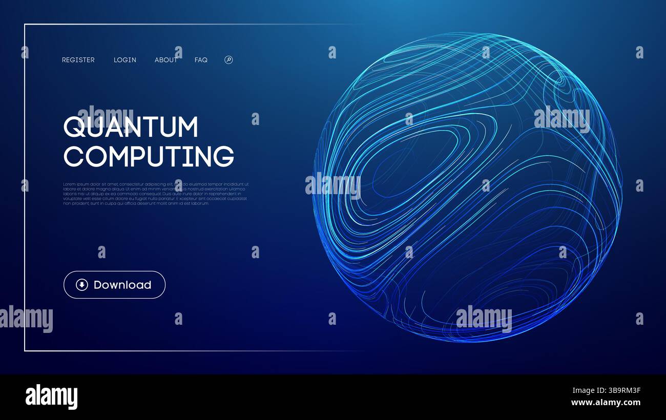 Advanced data processing Stock Vector Images - Alamy