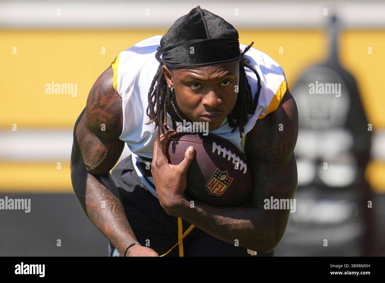 Pittsburgh Steelers third round draft pick, running back Kaleb Johnson ...
