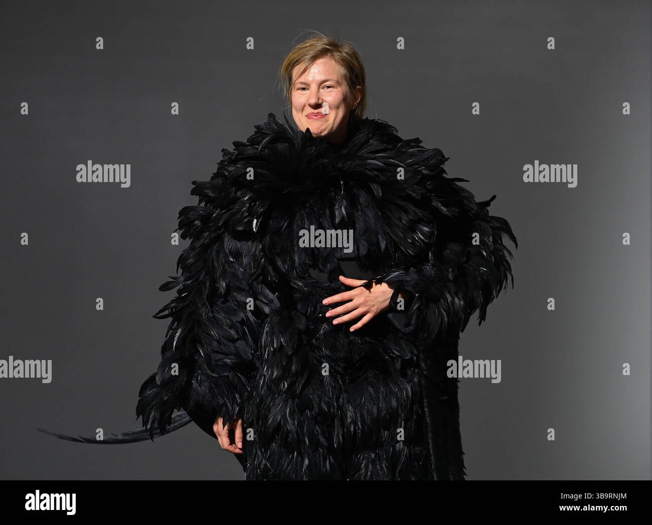 Olomouc, Czech Republic. 10th May, 2025. Actress Anna Drexler, winner ...