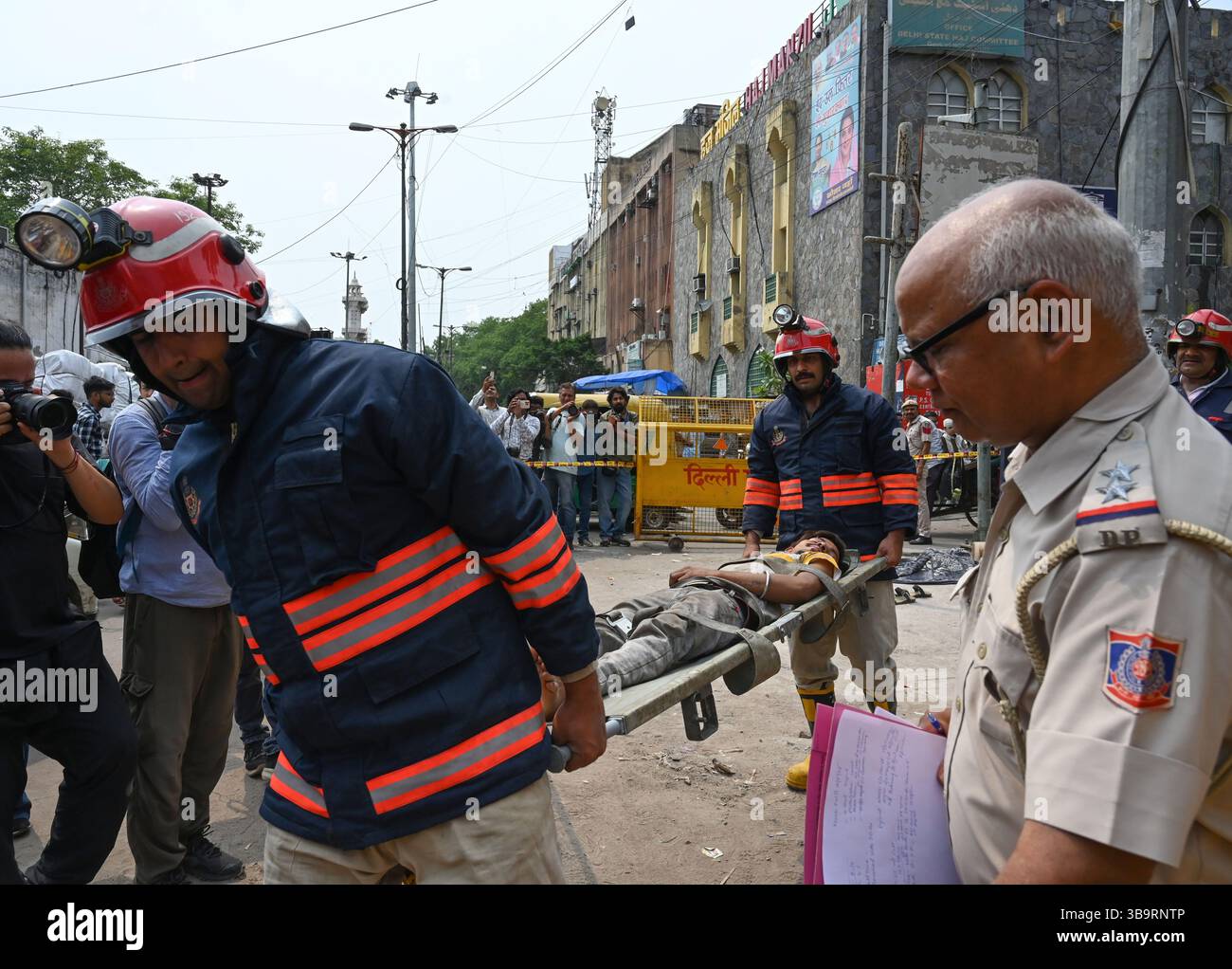 New Delhi, India. 10th May, 2025. NEW DELHI, INDIA - MAY 10: Security ...