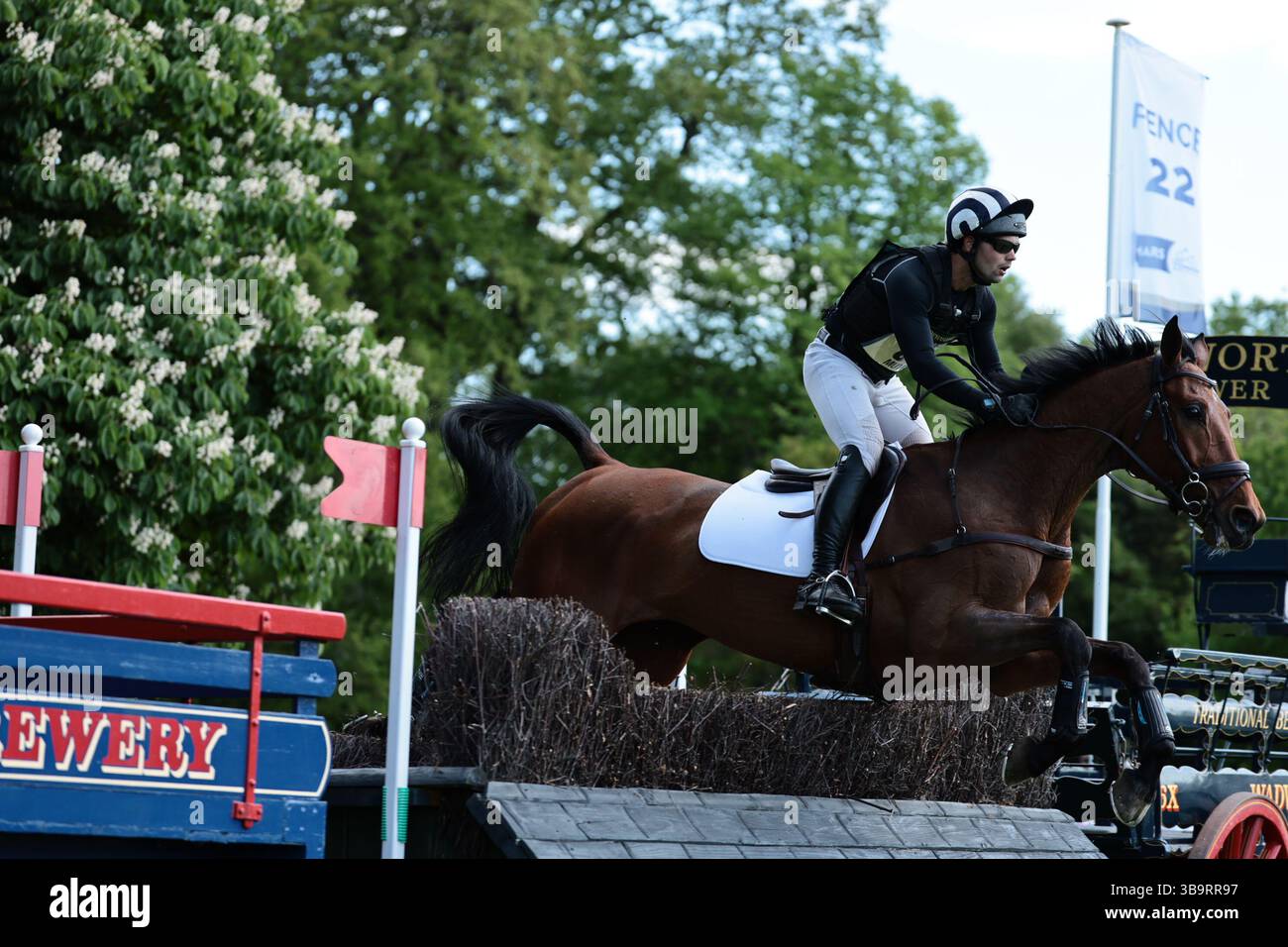 Badminton, Gloucestershire, UK. 10 May, 2025. Harry Mutch of Great ...