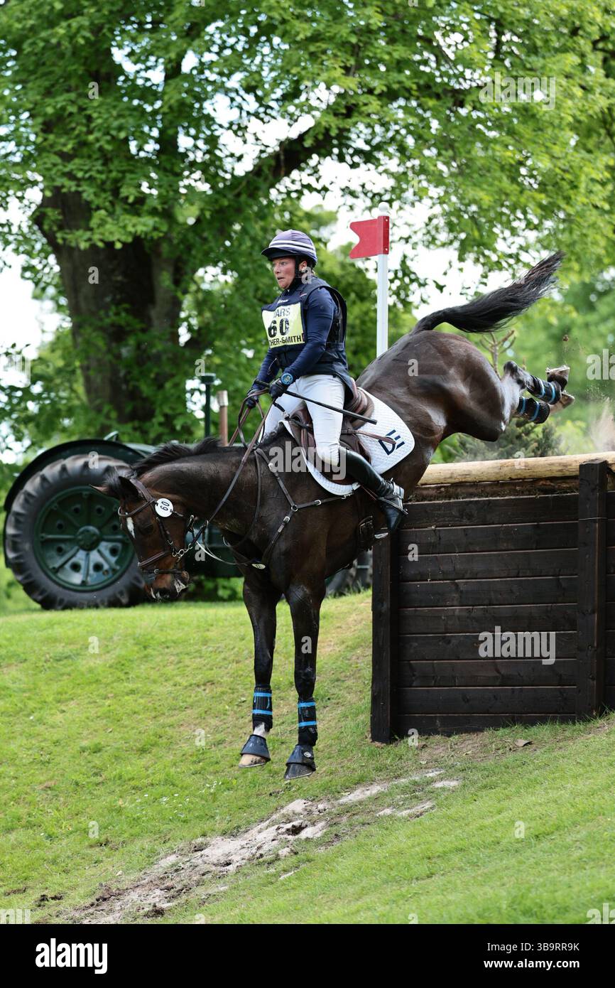Badminton, Gloucestershire, UK. 10 May, 2025. Kate Rocher-Smith of ...