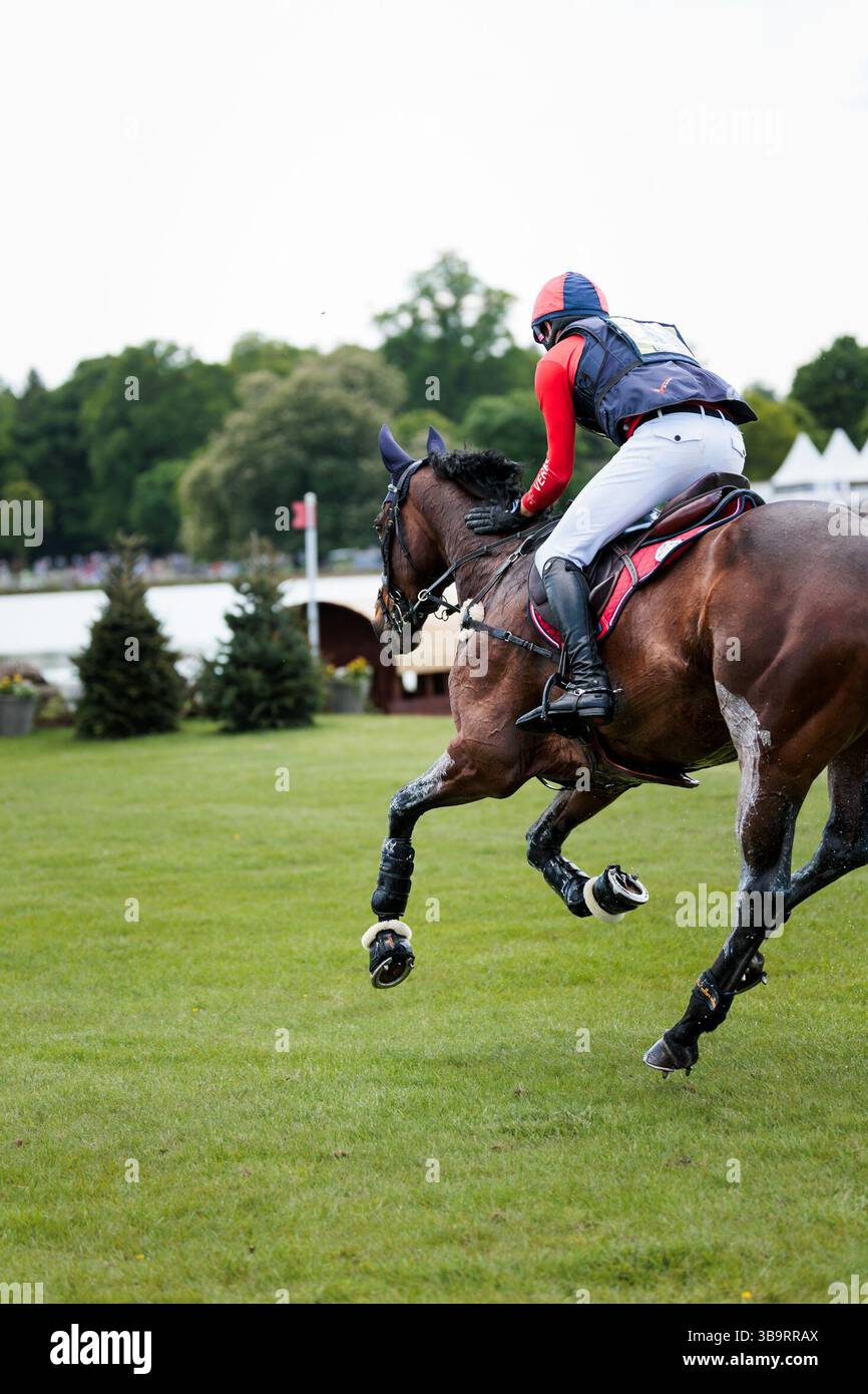 Badminton, Gloucestershire, UK. 10 May, 2025. Wouter De Cleene of ...