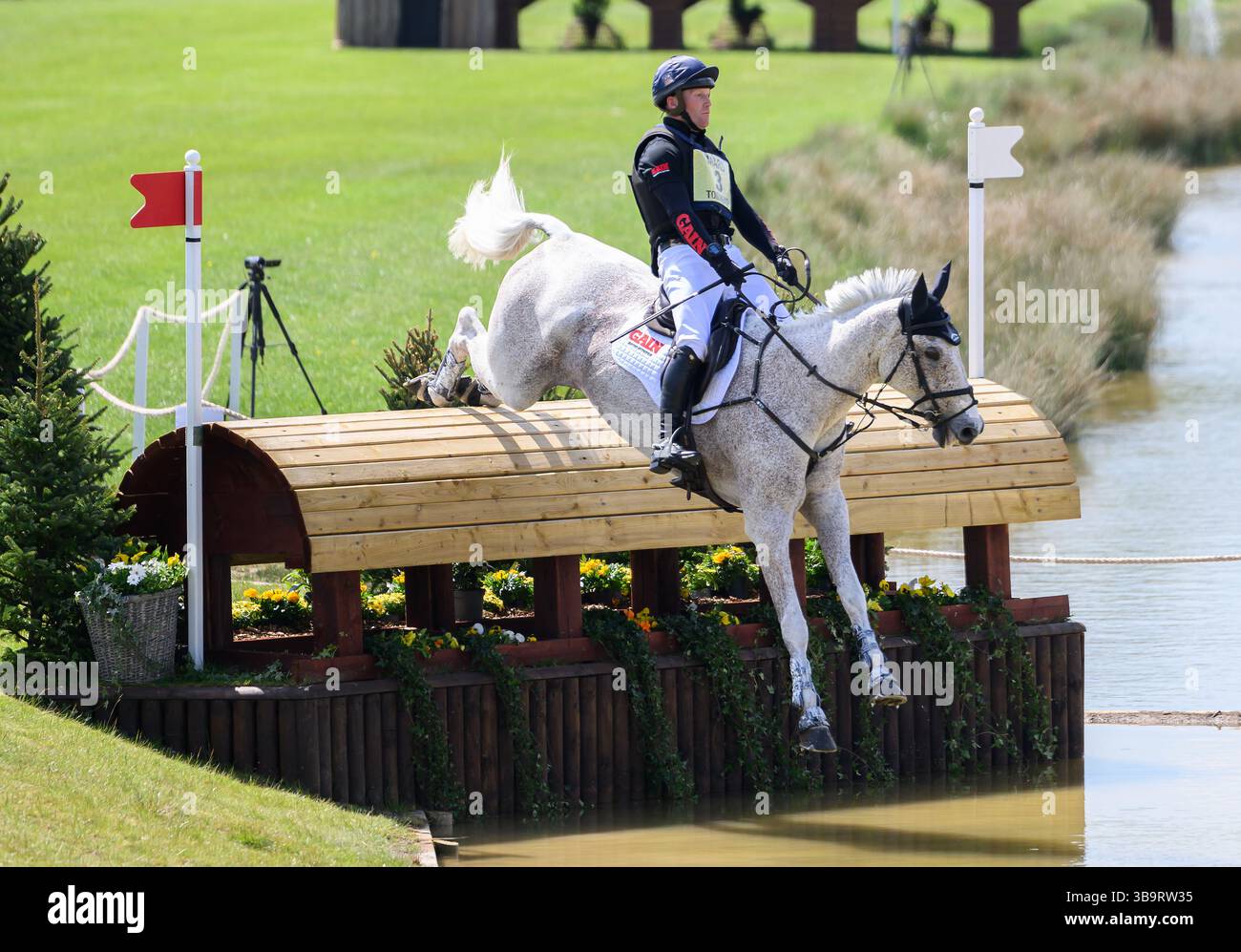 Badminton, UK. 10th May, 2025. Badminton Horse Trials - Cross Country ...