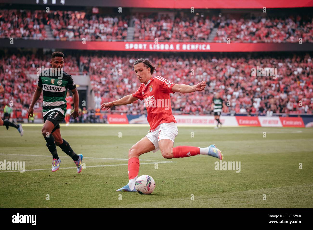 Lisbon, Portugal. 10th May, 2025. Derby Benfica vs Sporting – Primeira Liga 2025 Lisbon ...