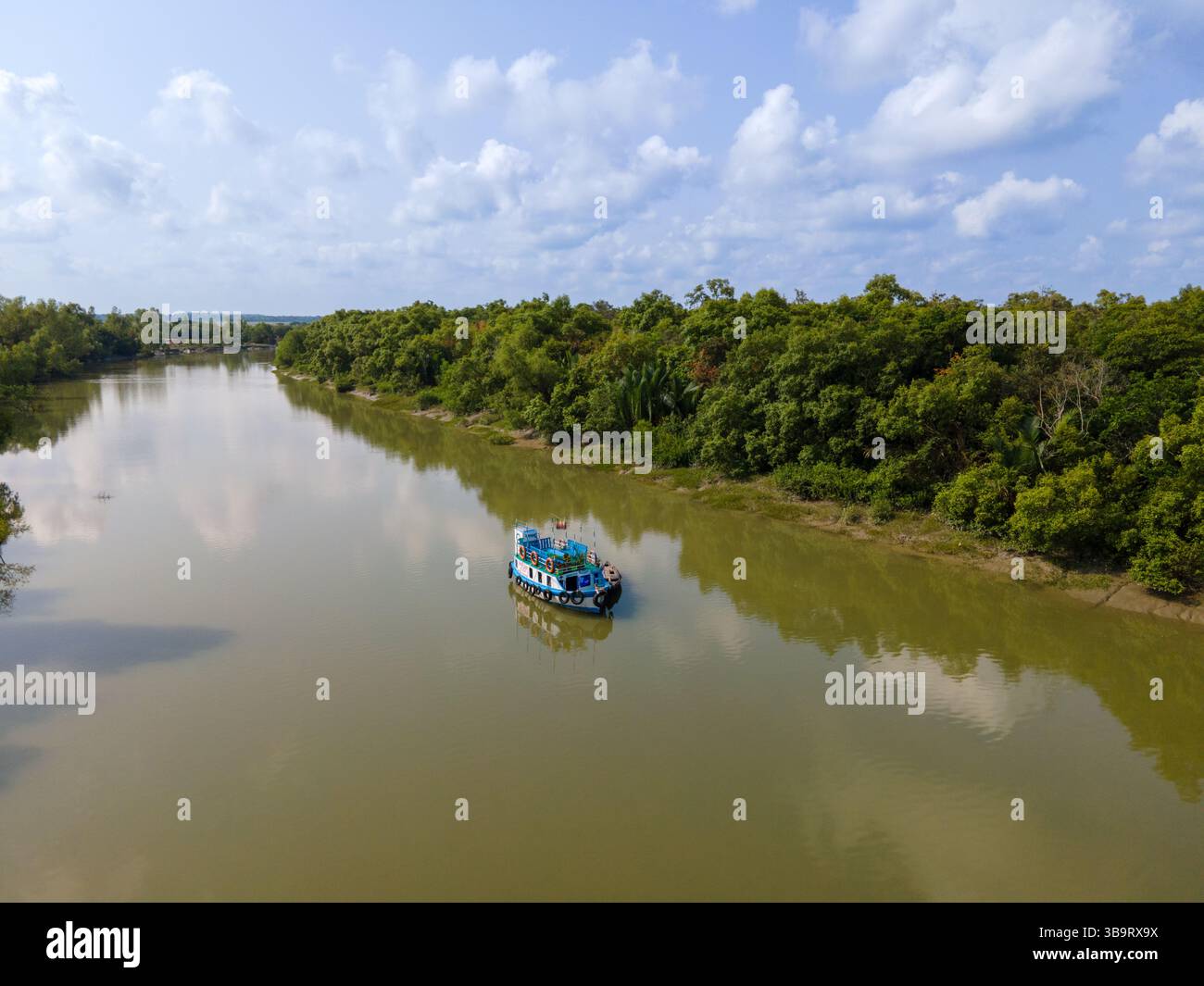 Tourist Boat in the Sundarbans – River Cruise through Mangrove Forest ...