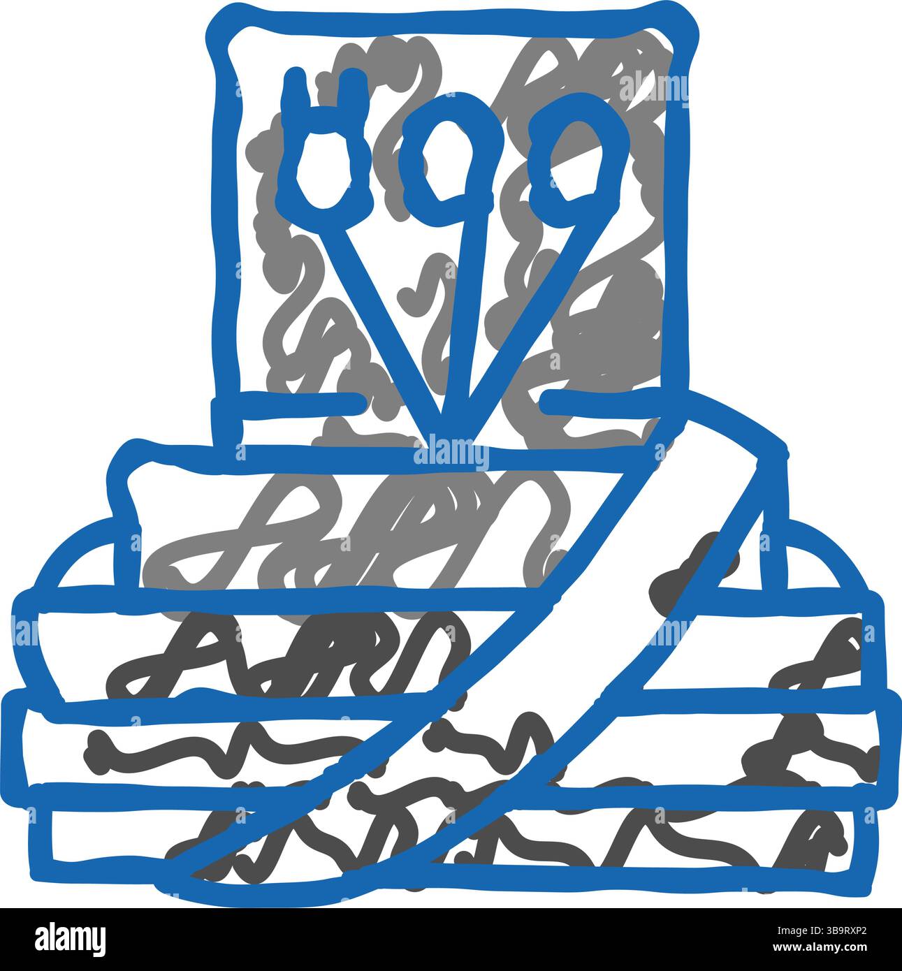 tefillin phylacteries icon doodle illustration Stock Vector Image & Art ...