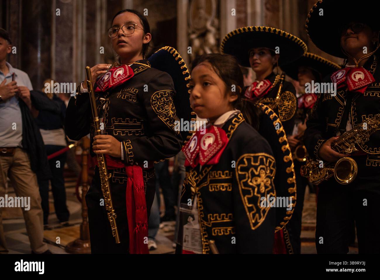 May 10, 2025, Vatican, Vatican, Vatican: More than 50 Mexican children ...