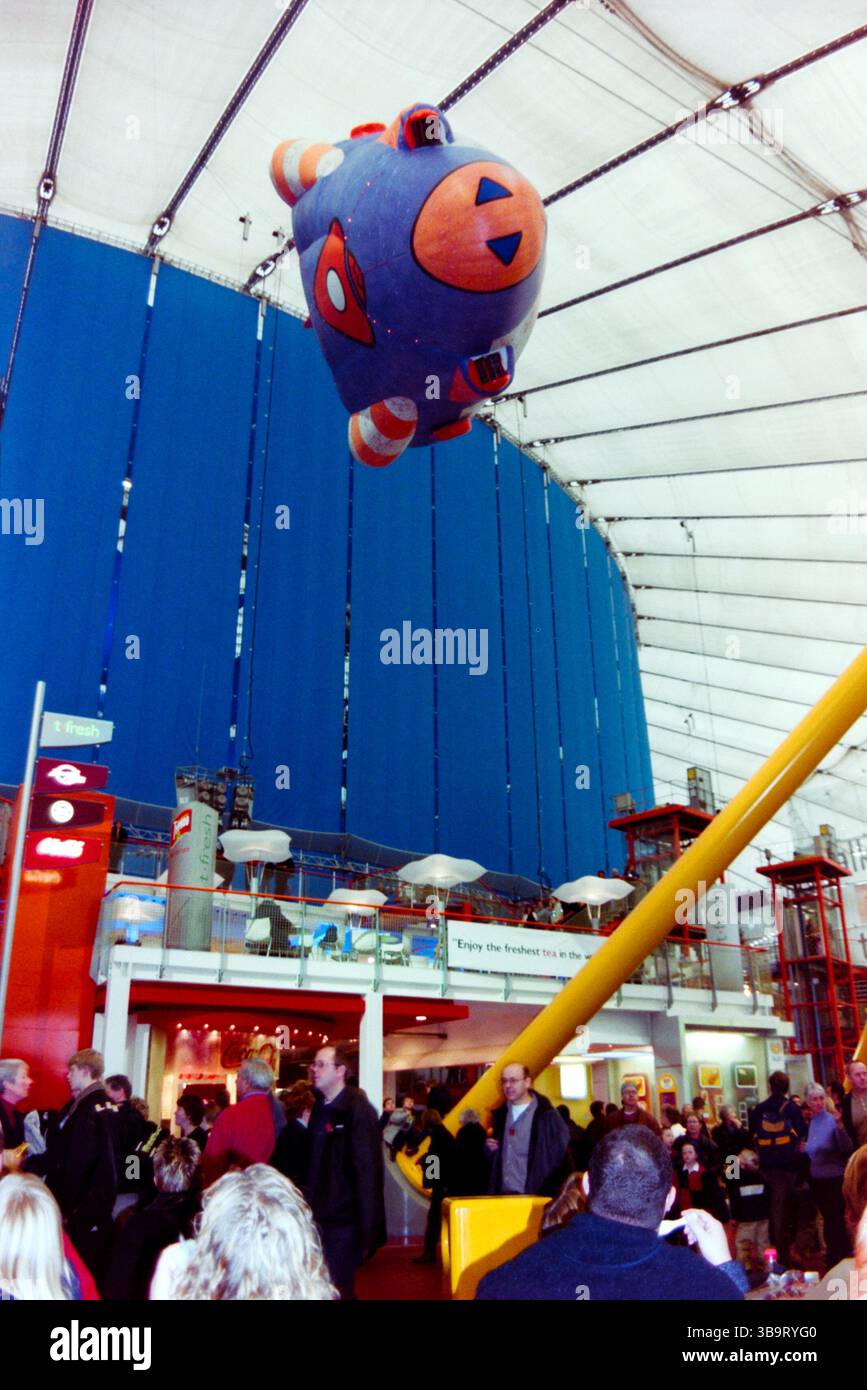Inside the Millennium Dome in the year 2000. Millennium Experience ...