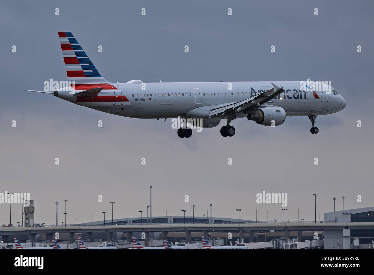 DFW Intl Airport 4-20-2025 Grapevine, TX USA American Airlines Airbus ...