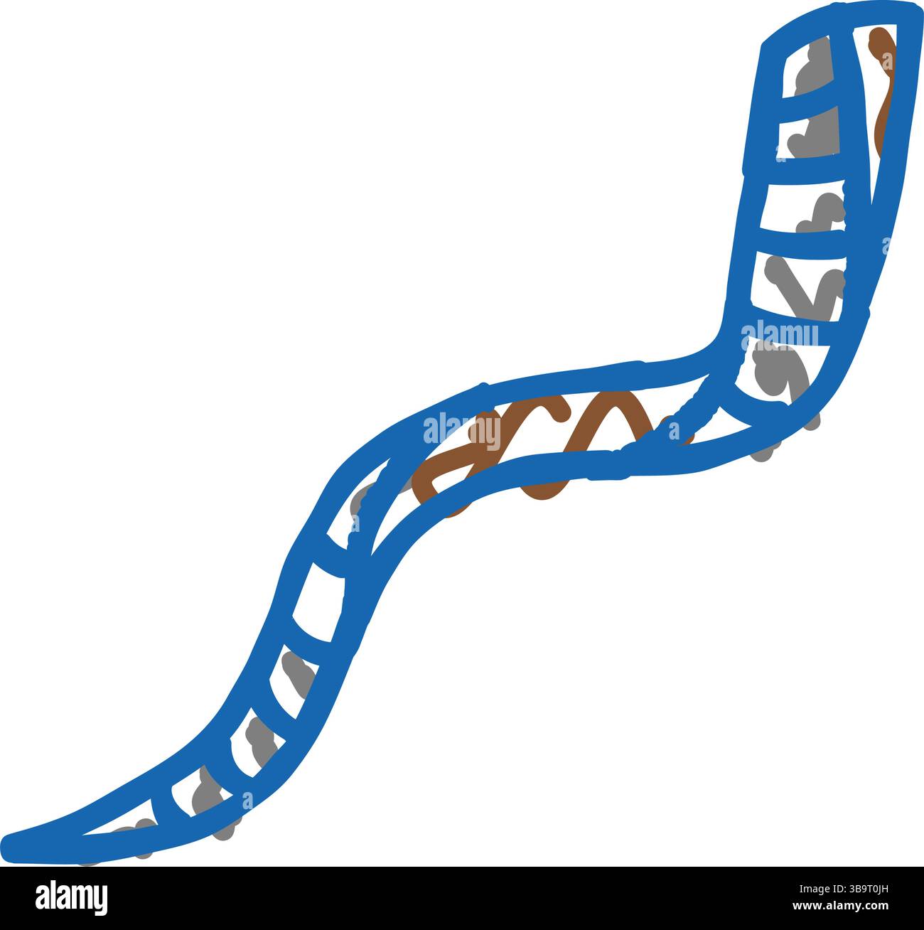 shofar horn jewish icon doodle illustration Stock Vector Image & Art ...