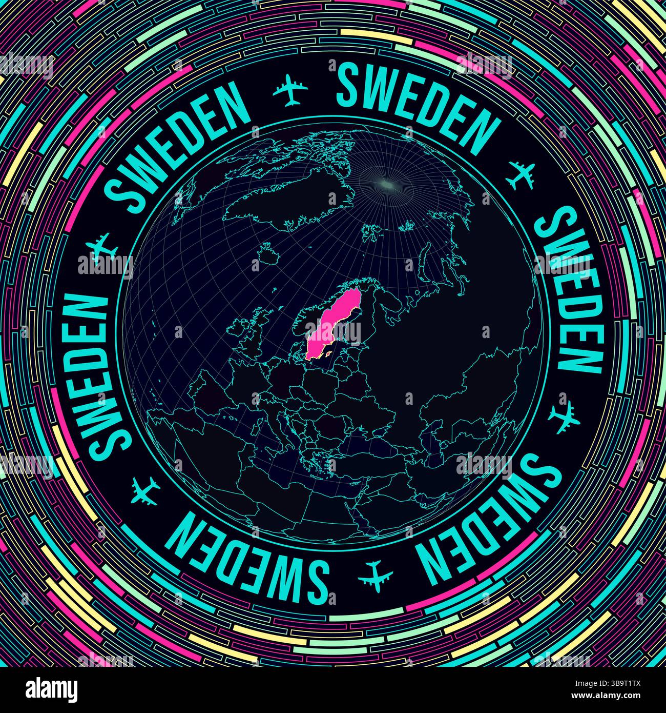 Stockholm the view Stock Vector Images - Alamy