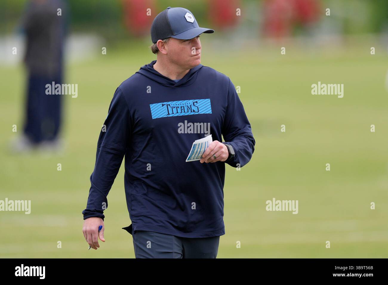 Tennessee Titans general manager Mike Borgonzi during the NFL football ...