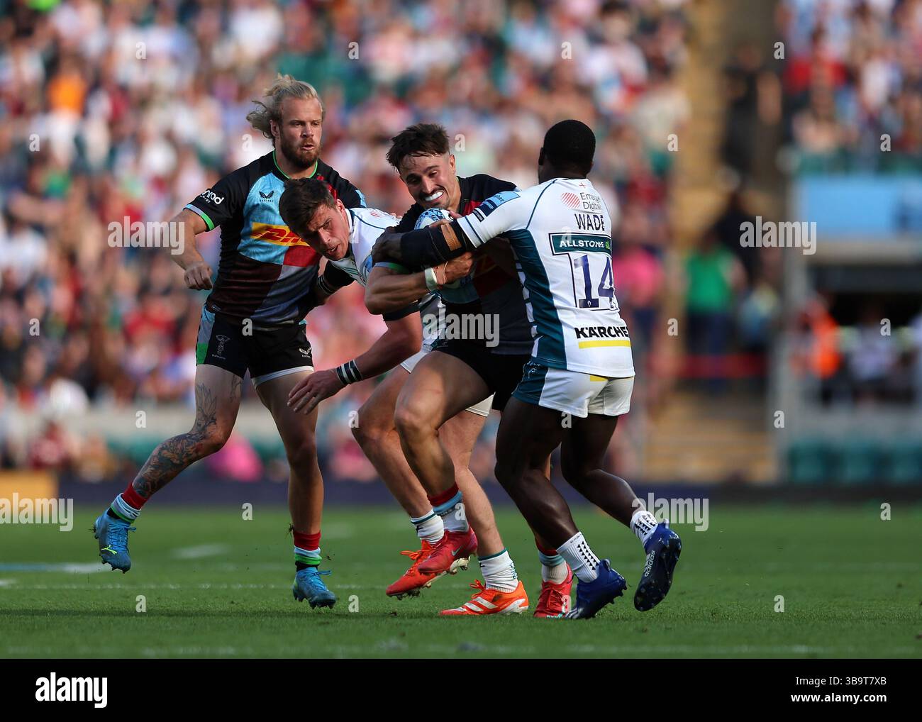 Allianz Stadium, London, UK. 10th May, 2025. Gallagher Premiership ...