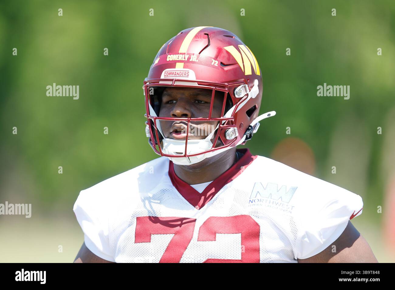 Washington Commanders first round draft pick offensive tackle Josh ...